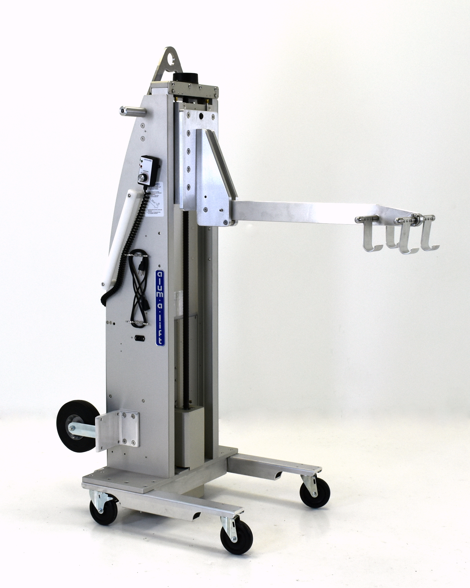 26669 Compact Towable Lift with Hooks for Test Weights - Alum-a-Lift