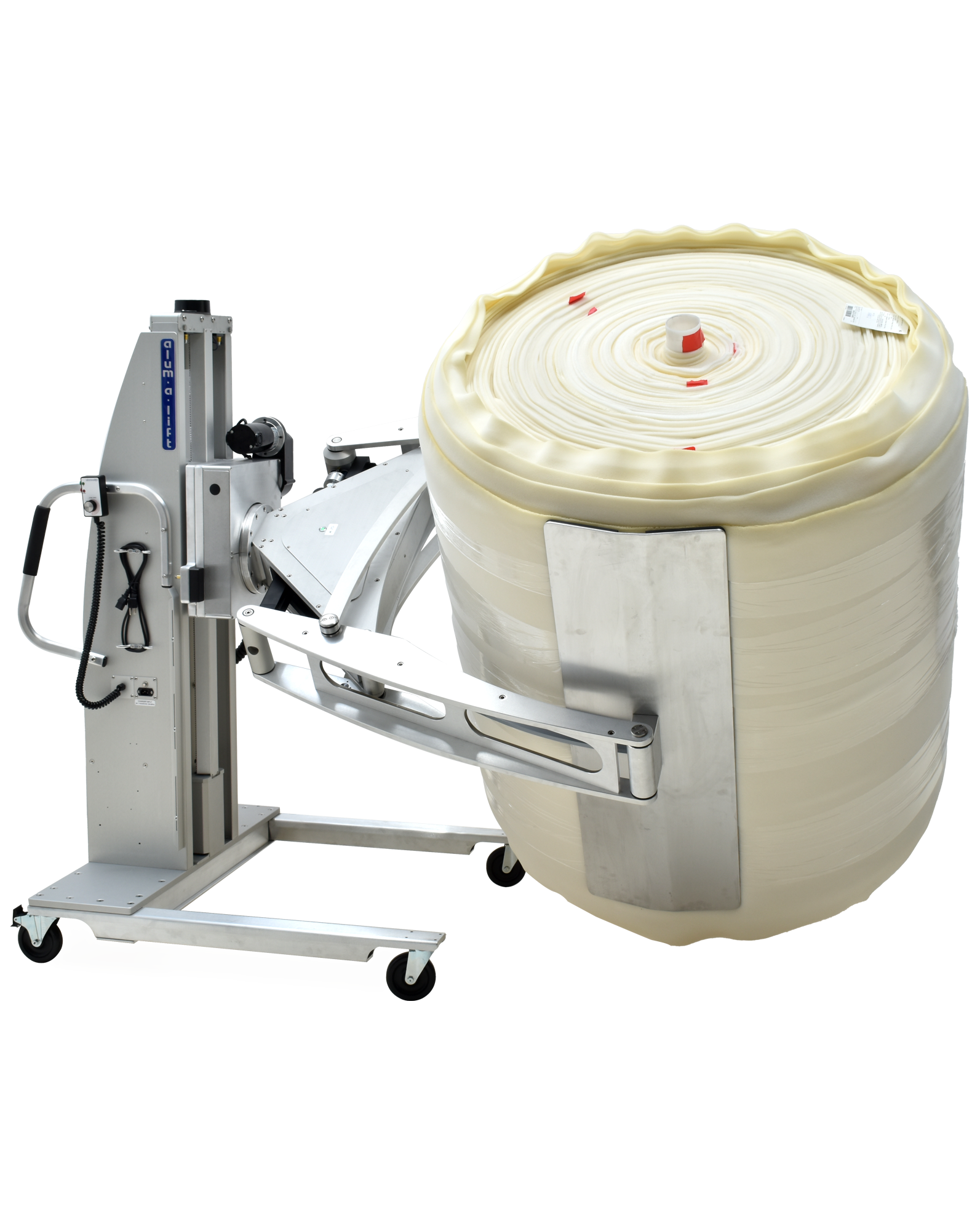 35392 Medical Roll Handling Lift for Sterile Packaging - Alum-a-Lift